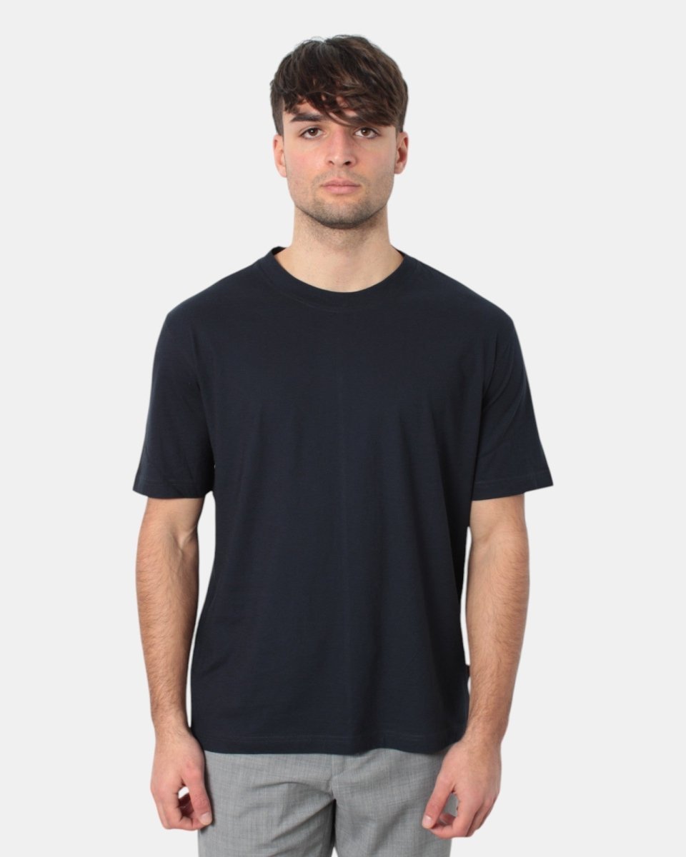 t-shirt paolo pecora - 6685 blu - Inna marka | Moda Sklep EMPIK.COM