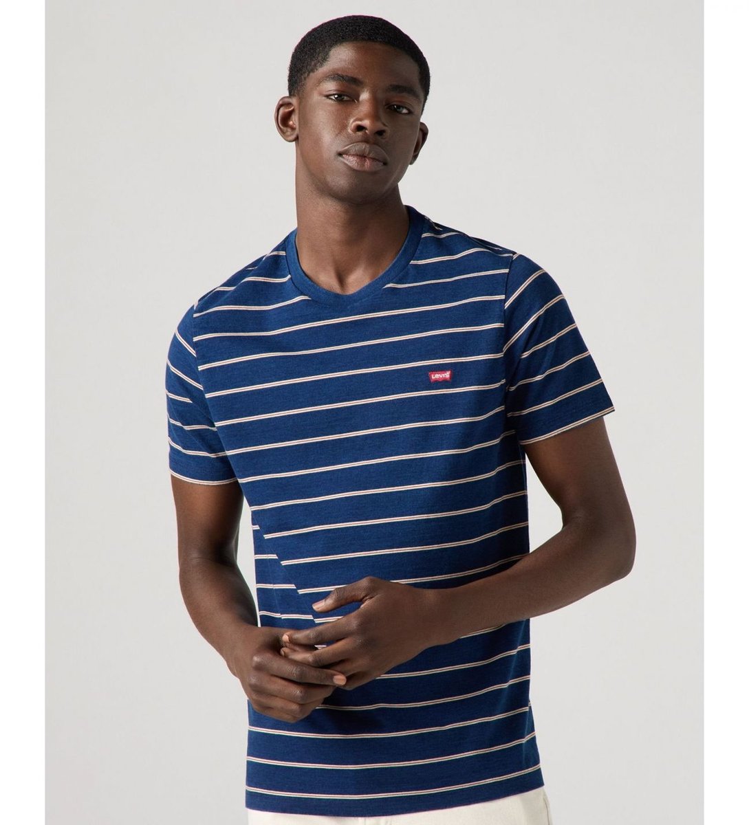t-shirt uomo levis 56605 0257 - original tee taper stripe - Inna marka ...