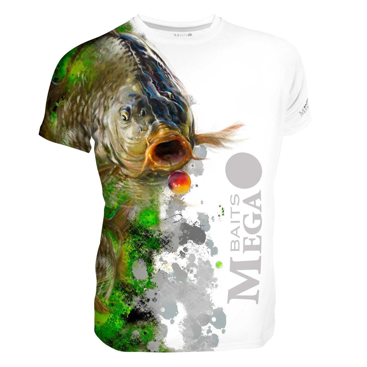 T-Shirty Dragon Megabaits Karp Biało-Zielone L - DRAGON | Sport Sklep ...