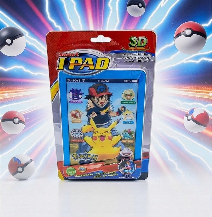TABLET IPAD SMARTFON DOTYKOWY POKEMON PIKACHU POKEBALL POKEMON GO ...