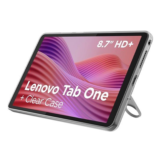 Tablet Lenovo Tab One 4GB RAM 128GB WiFi with Clear Case - Grey - Inna ...