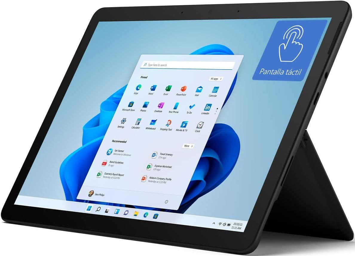 Tablet Microsoft Surface Go 3 i3-10100Y 8GB 256GB SSD 1920x1280 Windows ...