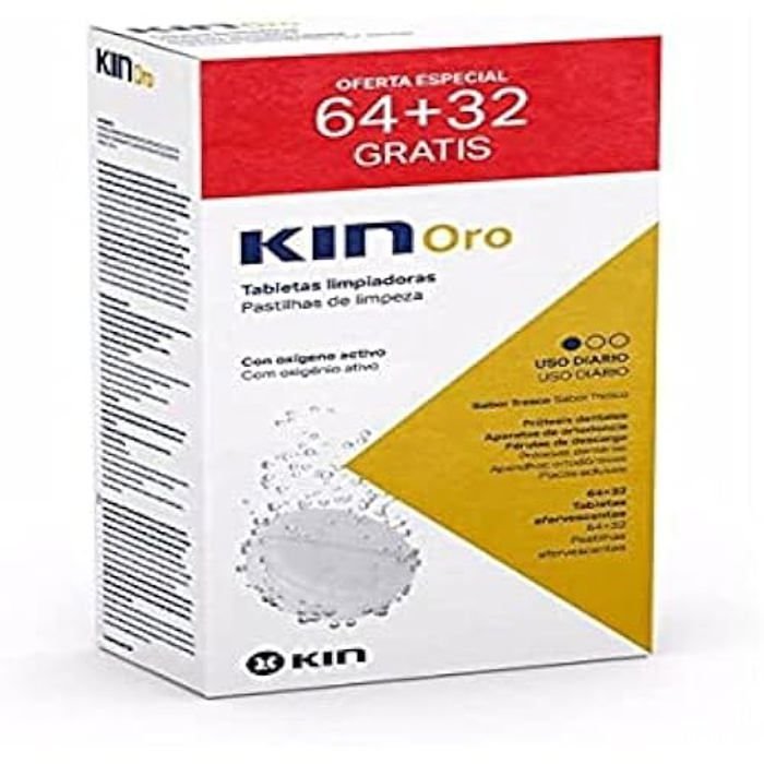 Tabletki czyszczące - KIN - 64+32 - Ortodoncja - Protezy dentystyczne ...