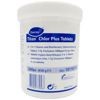 Tabletki do dezynfekcji Titan Chlor Plus Tablets 200 szt - MEDILAB ...