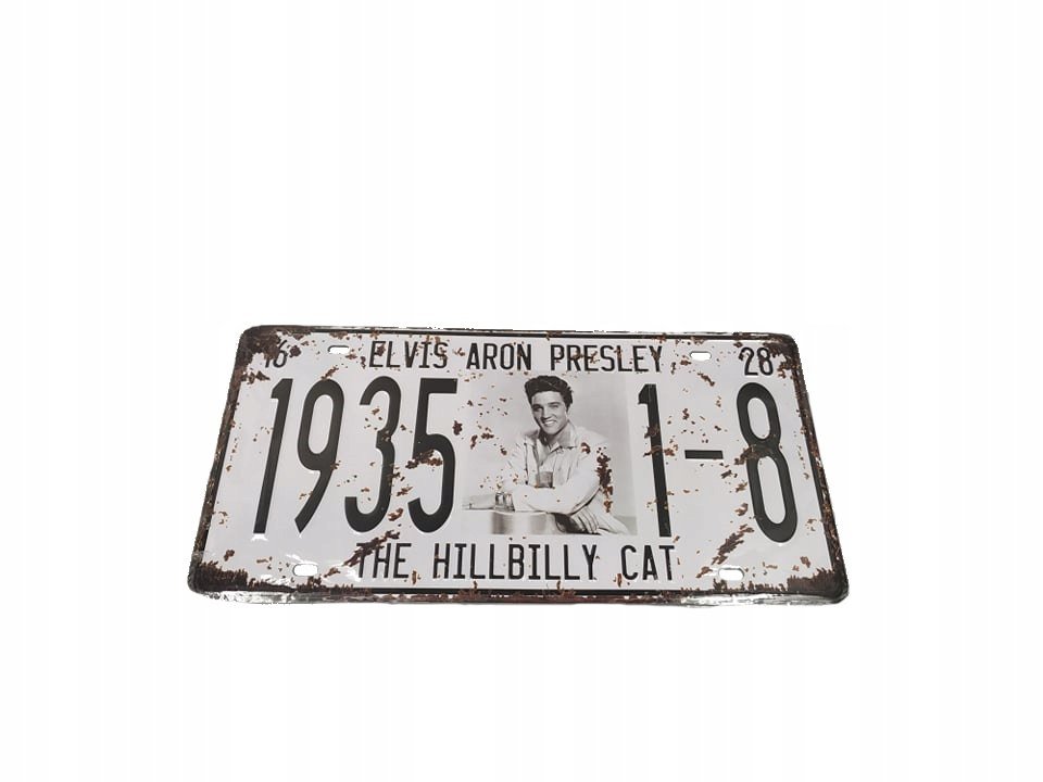 Tablica Blacha Elvis Presley Logo Ozdobna - Inna marka | Motoryzacja EMPIK
