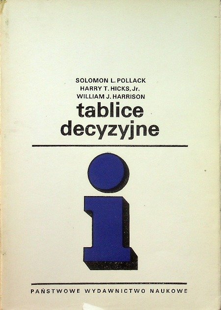 Tablice decyzyjne - Opracowanie zbiorowe | Książka w Empik