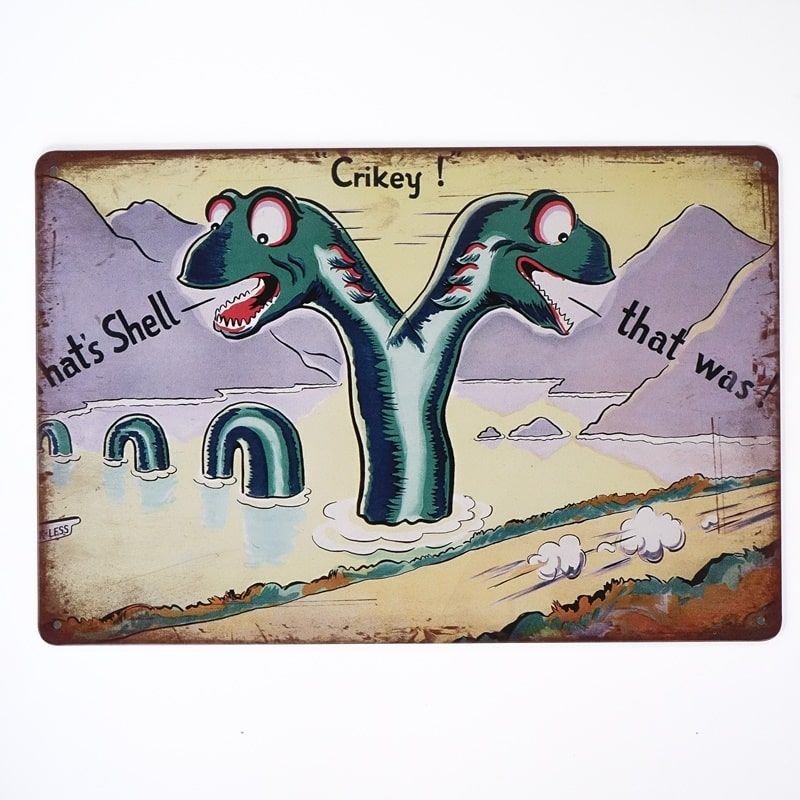 Tabliczka dekoracyjna metalowa SHELL 11 - Inna marka | Sklep EMPIK.COM