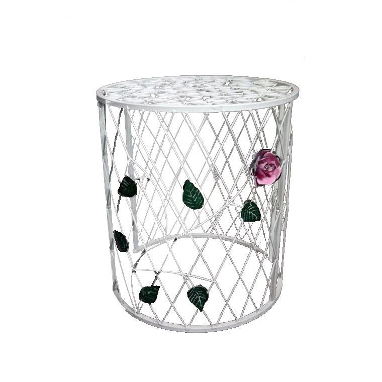 Taboret Metaloplastyka Prowansja - Goliat | Sklep EMPIK.COM