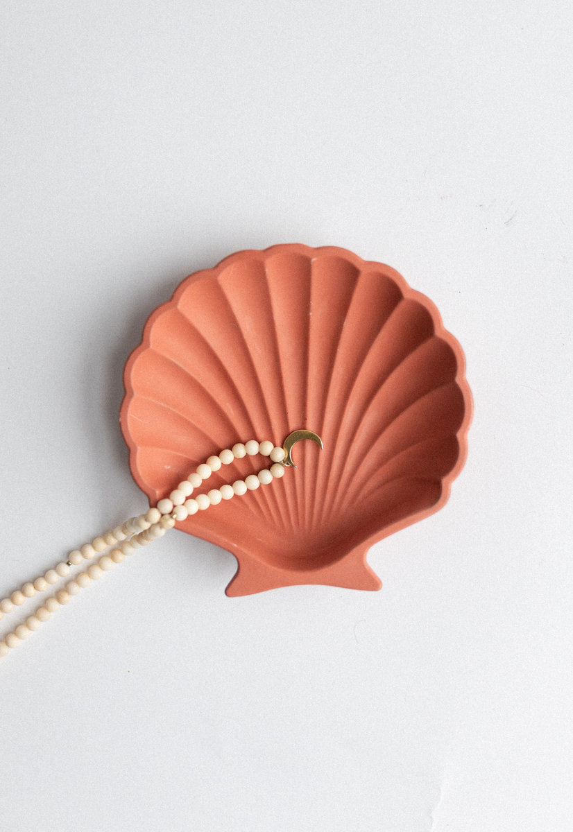 Taca Muszelka Terracotta - manumanu decor | Sklep EMPIK.COM