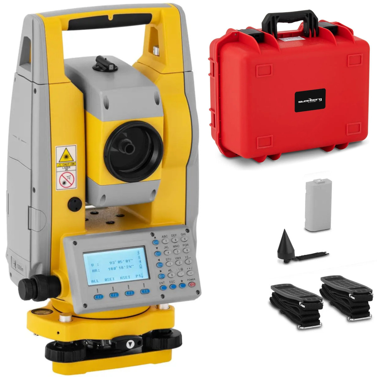 Tachimetr elektroniczny geodezyjny 600 m / 5 km - Steinberg Systems ...