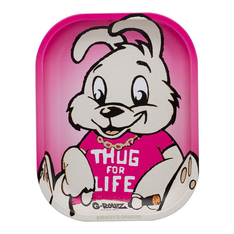 Tacka Banksy's Graffiti Thug for Life 14x18cm - Inna marka | Przyjęcia ...