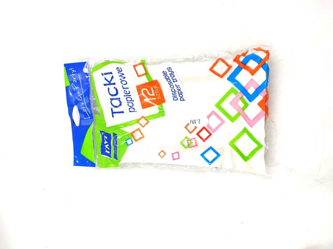 Tacka Papierowa 13,5X20,5Cm 12Szt. - Inna marka | Sklep EMPIK.COM