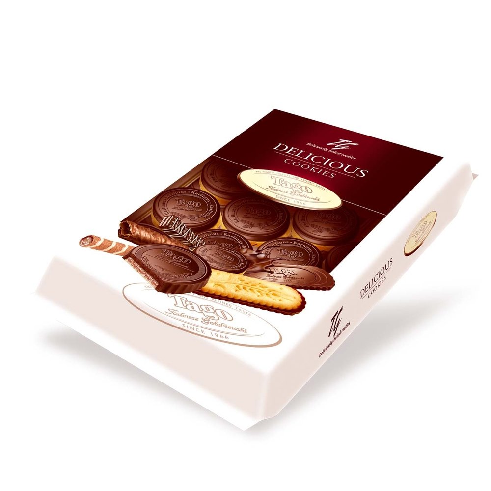 Tago ciastka kardynałki kakaowo orzechowe 900g - Tago | Sklep EMPIK.COM