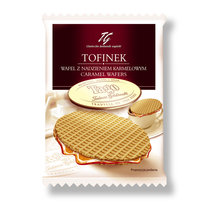 Tago tofinek okrągły wafelek z karmelem 40g - Tago | Sklep EMPIK.COM