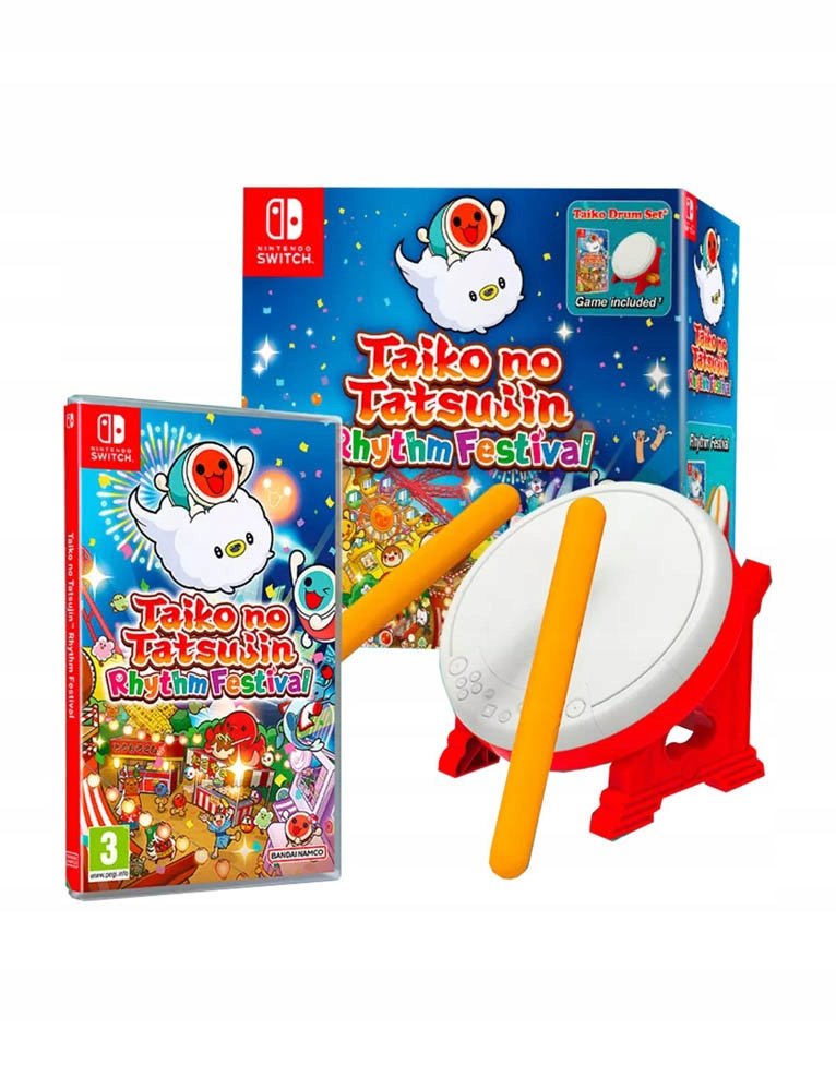 Taiko Tatsujin Rhythm Festival Collection, Nintendo Switch - NAMCO ...