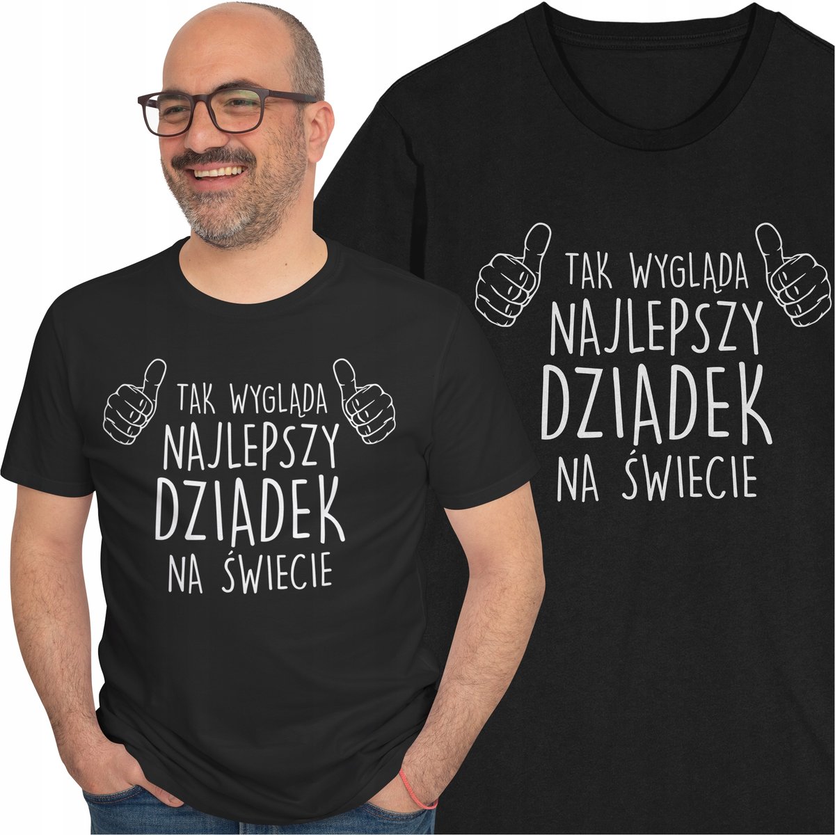 Tak Wygląda Najlepszy Dziadek Koszulka Prezent - Inna marka | Moda Sklep EMPIK.COM