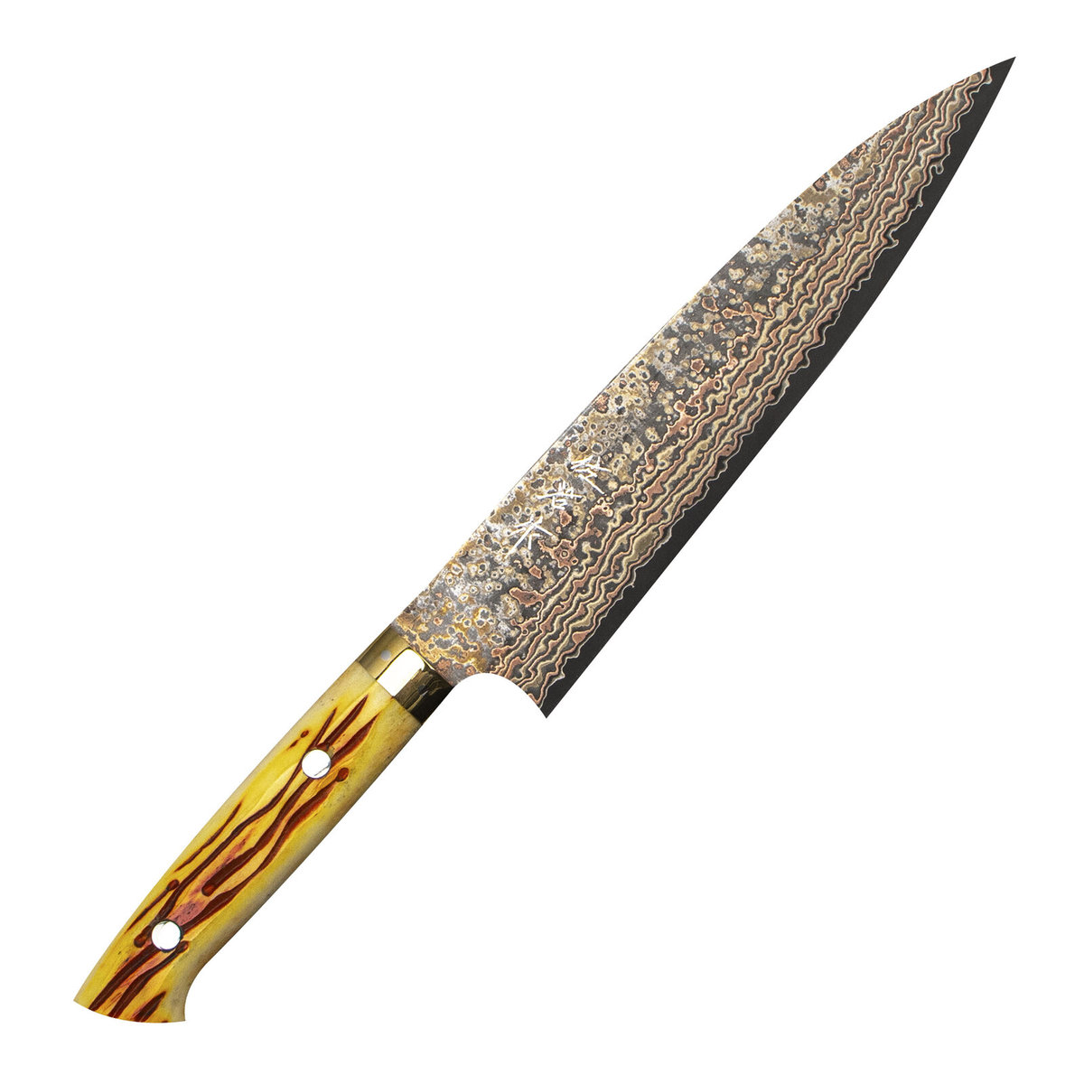 Takeshi Saji OBB Black VG-10 Color Nóż Szefa kuchni 21 cm - Inna marka ...