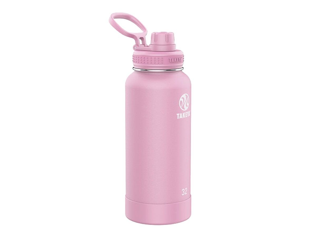 Takeya ACTIVES SPOUT INSULATED BOTTLE 32oz / 950ml Pink Lavender (51852 ...