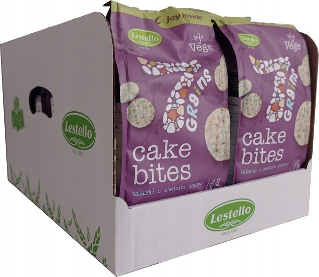 TALARKI Z SIEDMIU ZIAREN 65G x 12 SZTUK FIT VEGE PRZEKĄSKA LESTELLO - Lestello | Sklep EMPIK.COM