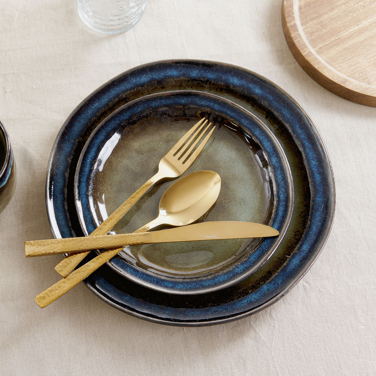 Talerz deserowy MAŁY TALERZYK VINTINA 20 cm HOMLA - Homla | Sklep EMPIK.COM