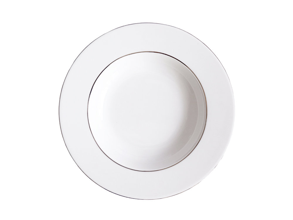 Talerz głęboki 18 cm Waza - Modern WA-08z złota linia - Inna marka ...