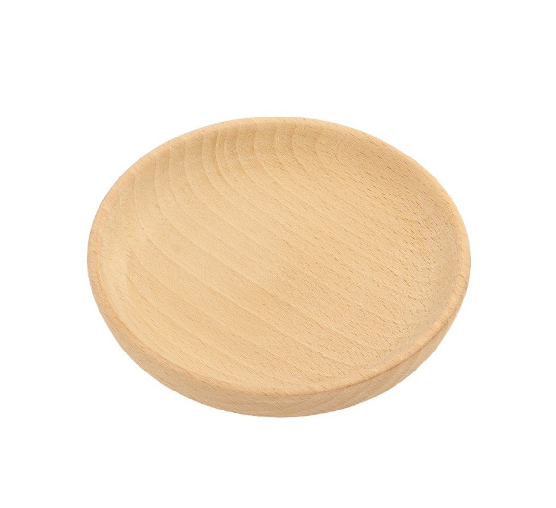TALERZYK drewniany MISECZKA drewniana dla dzieci 13cm bukowa olejowana - PEEWIT | Sklep EMPIK.COM