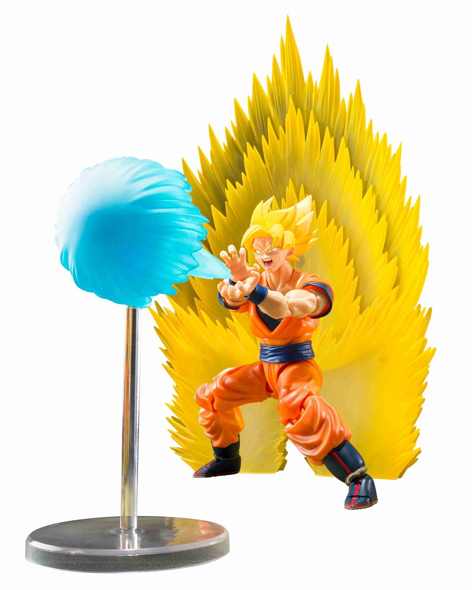 TAMASHII NATIONS - Dragon Ball Z - Super Saiyan Son Goku's Effect Parts ...