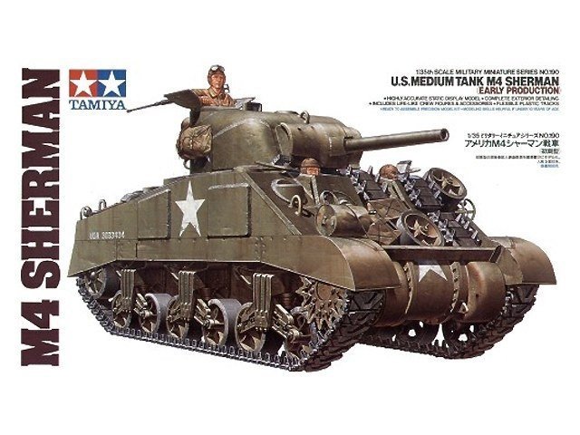 Tamiya 35190 US M4 Sherman Early 1:35 - Inna marka | Sklep EMPIK.COM