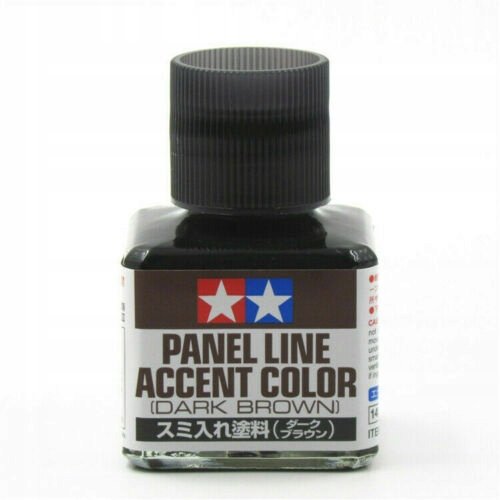 TAMIYA 87140 ACCENT PANEL LINE DARK BROWN CIEMNO BRĄZOWY WASH DO LINII - Tamiya | Sklep EMPIK.COM