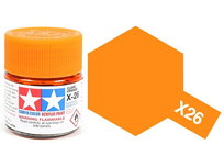Tamiya Acrylic 81026 X-26 Clear Orange 23Ml [Clear] - Tamiya | Sklep ...
