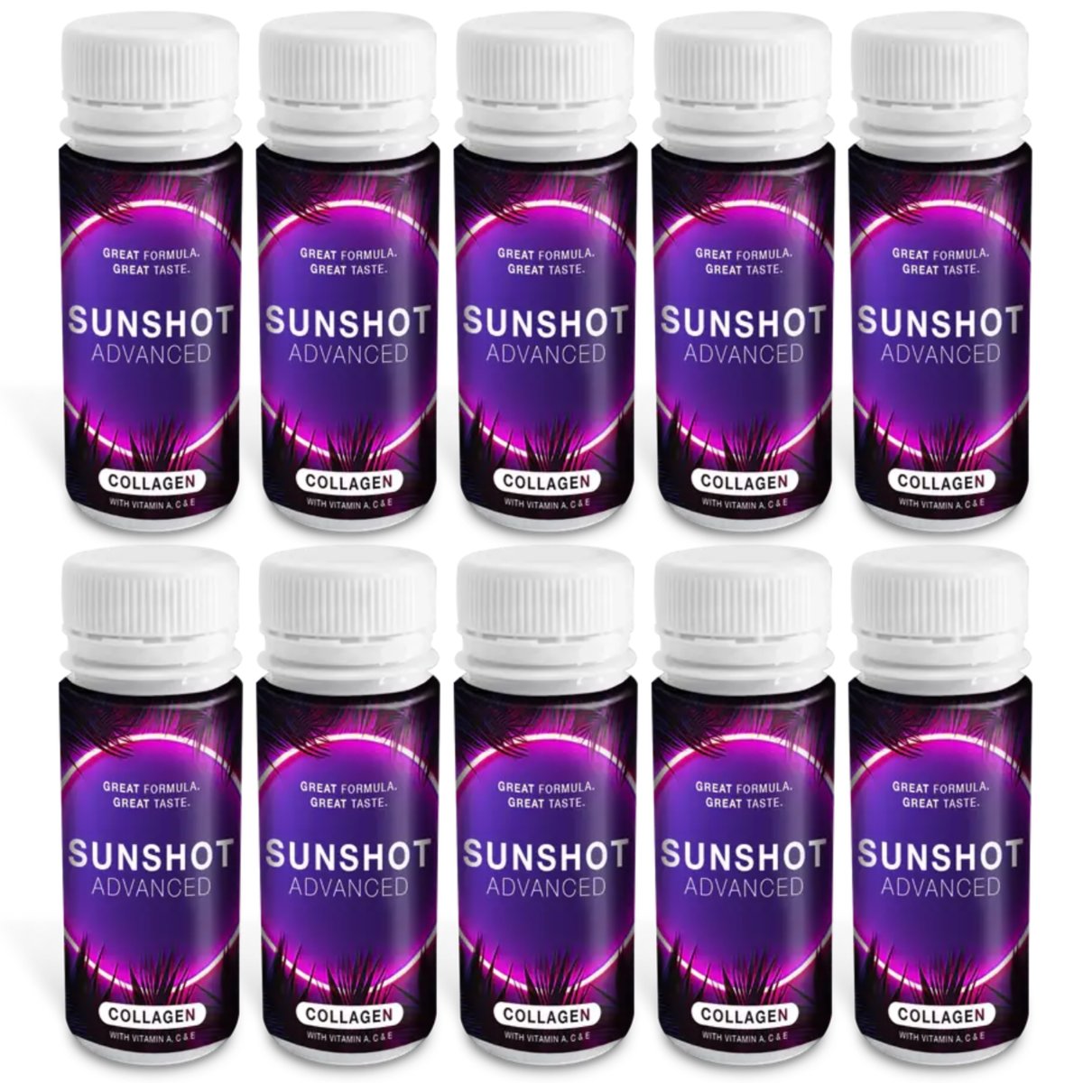 Tan Beauty Sunshot Advanced Collagen Drinki Do Opalania 60ml x10szt ...