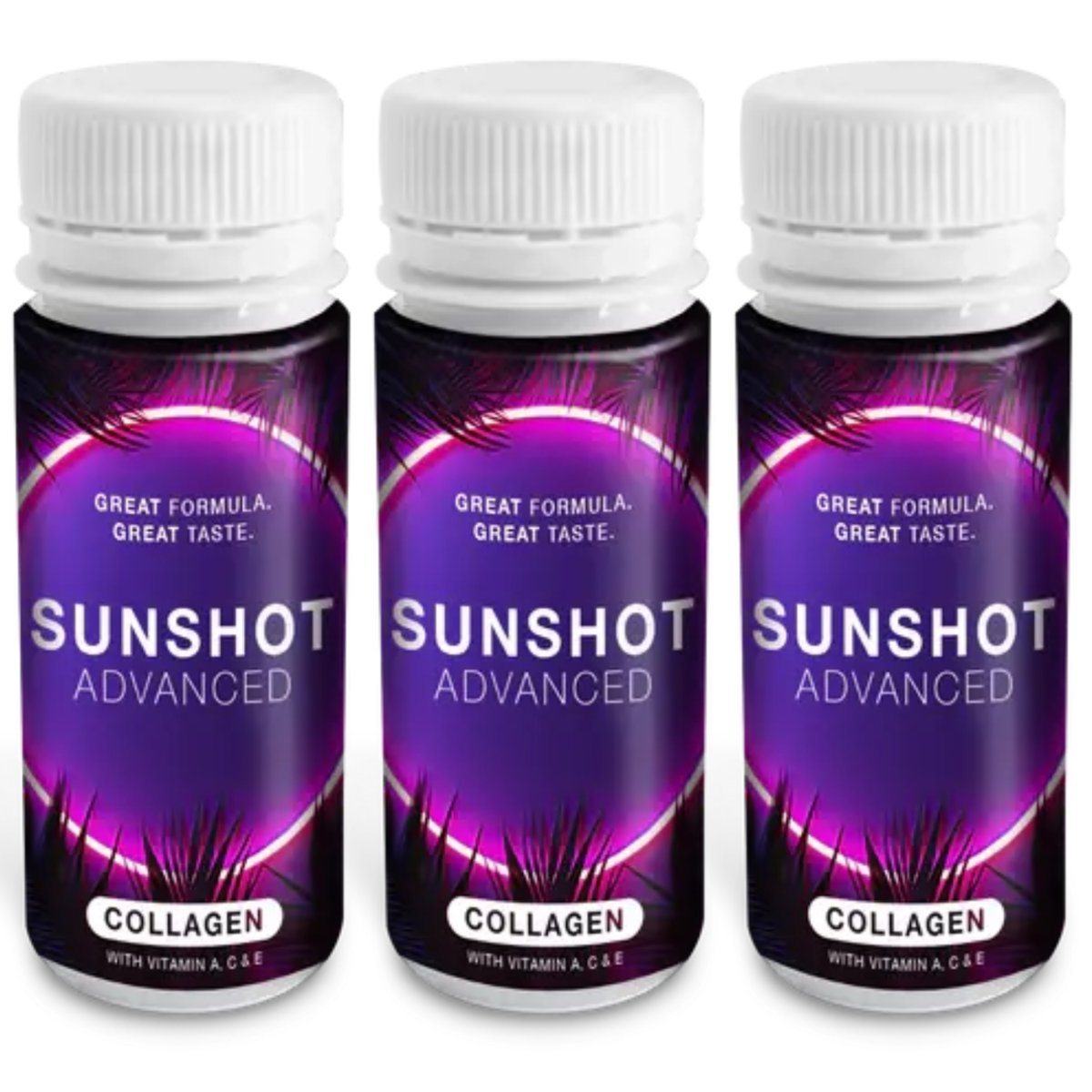 Tan Beauty Sunshot Advanced Collagen Drinki Do Opalania 60ml x3szt | Sklep EMPIK.COM