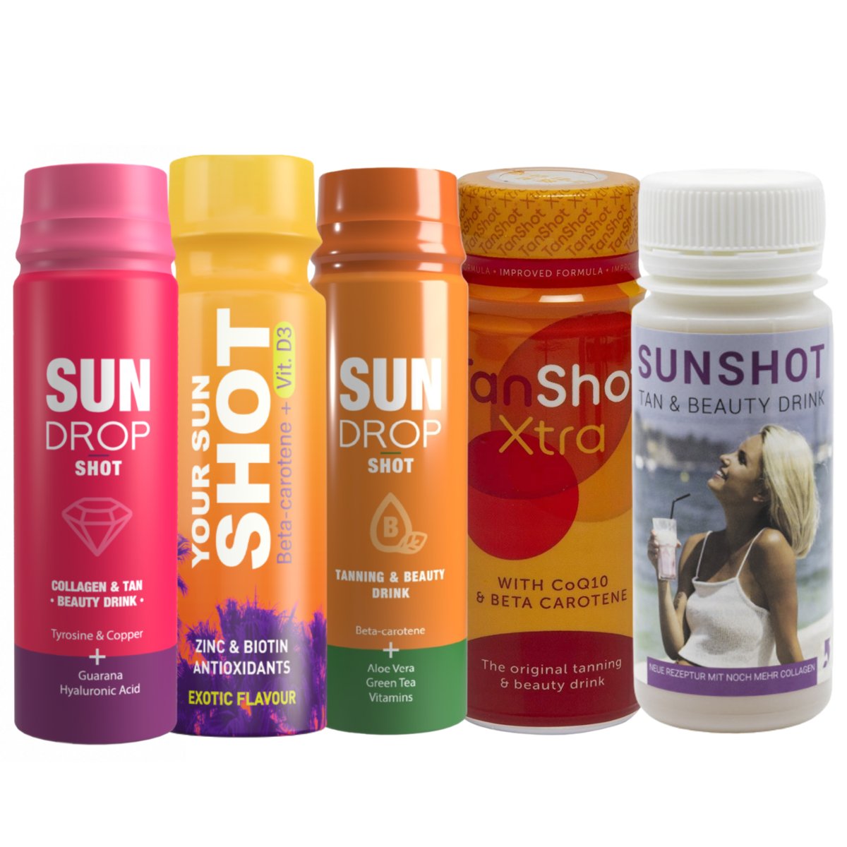 Tan Shot, Zestaw Do Picia Przyspieszający Opalenie, x5szt | Sklep EMPIK.COM