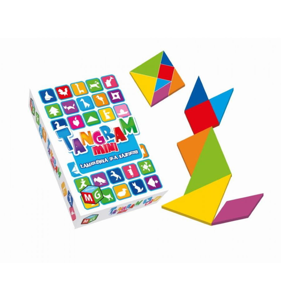 Tangram mini, gra edukacyjna, Multigra - MULTIGRA | Sklep EMPIK.COM