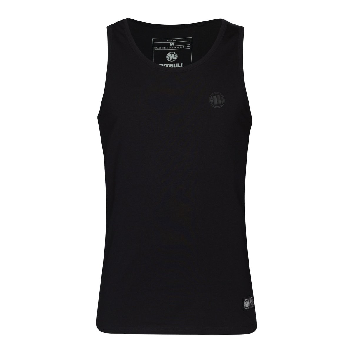 Tank Top męski Pitbull Small Logo czarny 229309900004 XL - Pitbull West ...