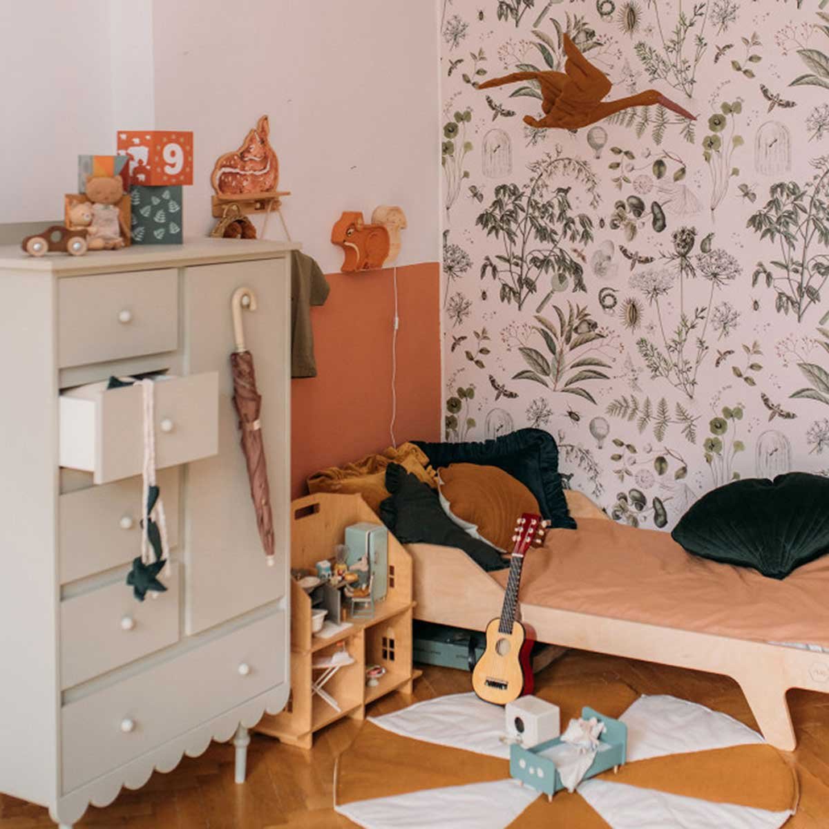 Tapeta Green Botanical Stories Dekornik - DEKORNIK | Sklep EMPIK.COM