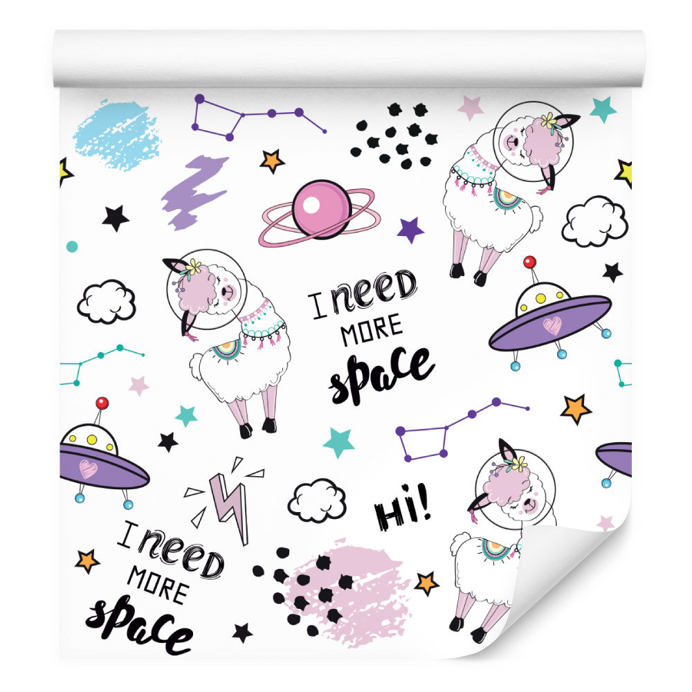 Tapeta W Lamy, Kosmos, Gwiazdy, Do Pokoju Dziecka - Muralo | Sklep EMPIK.COM