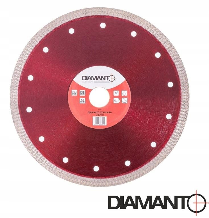 Tarcza diament DIAMANTO STANDARD 200x1,8x25,4mm - Diamanto | Sklep ...