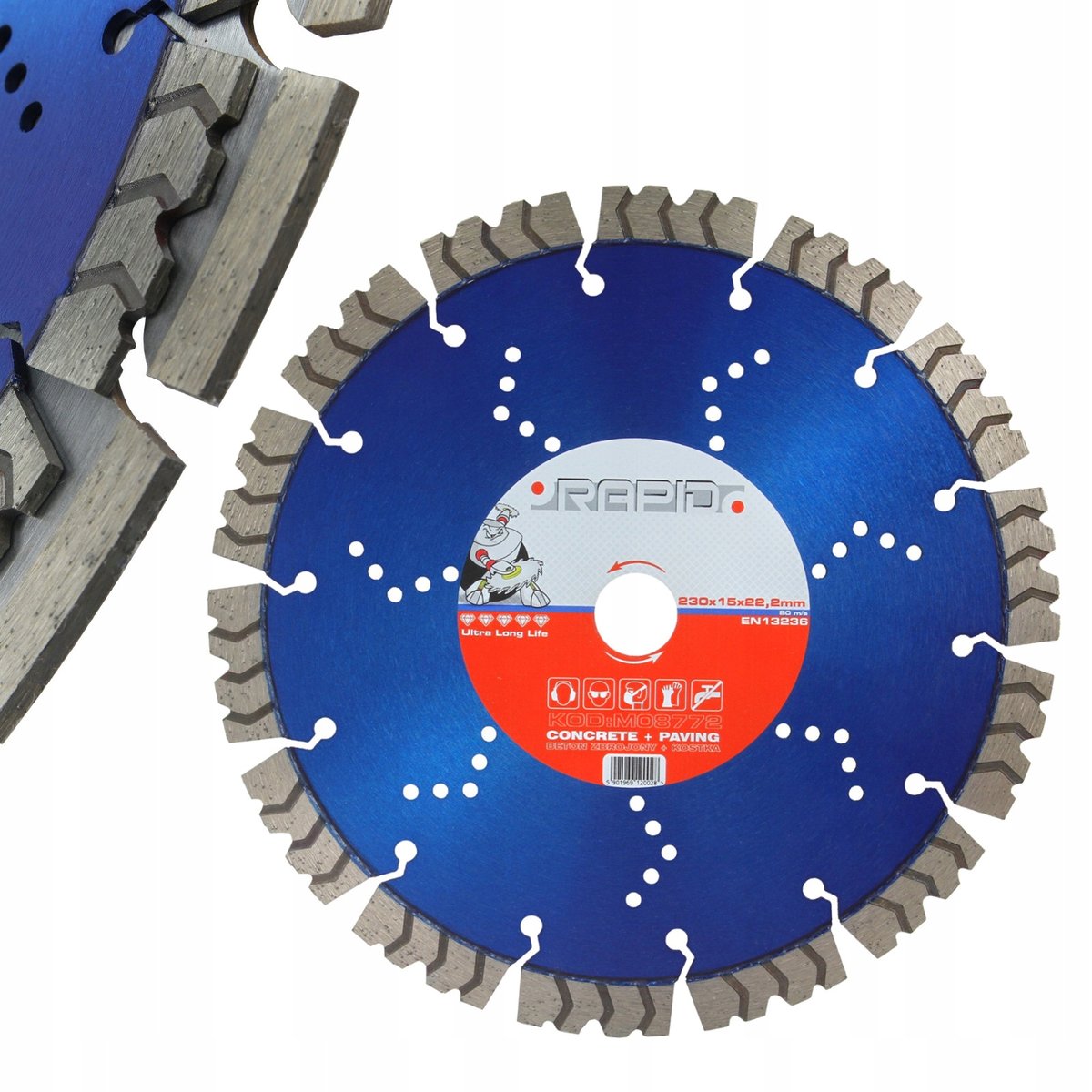 Tarcza Diamentowa 230Mm Beton Zbrojony Rapid Arrow - Fixem | Sklep EMPIK.COM