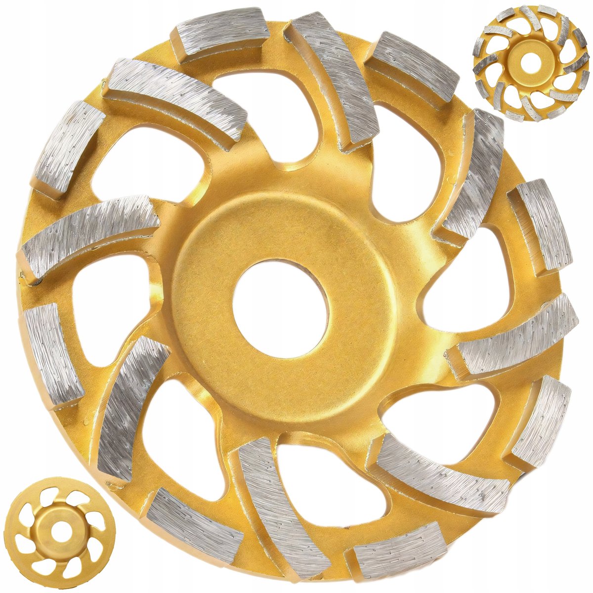 TARCZA DIAMENTOWA GARNKOWA FREZ DO SZLIFOWANIA BETONU 125 x 22,23 mm ...