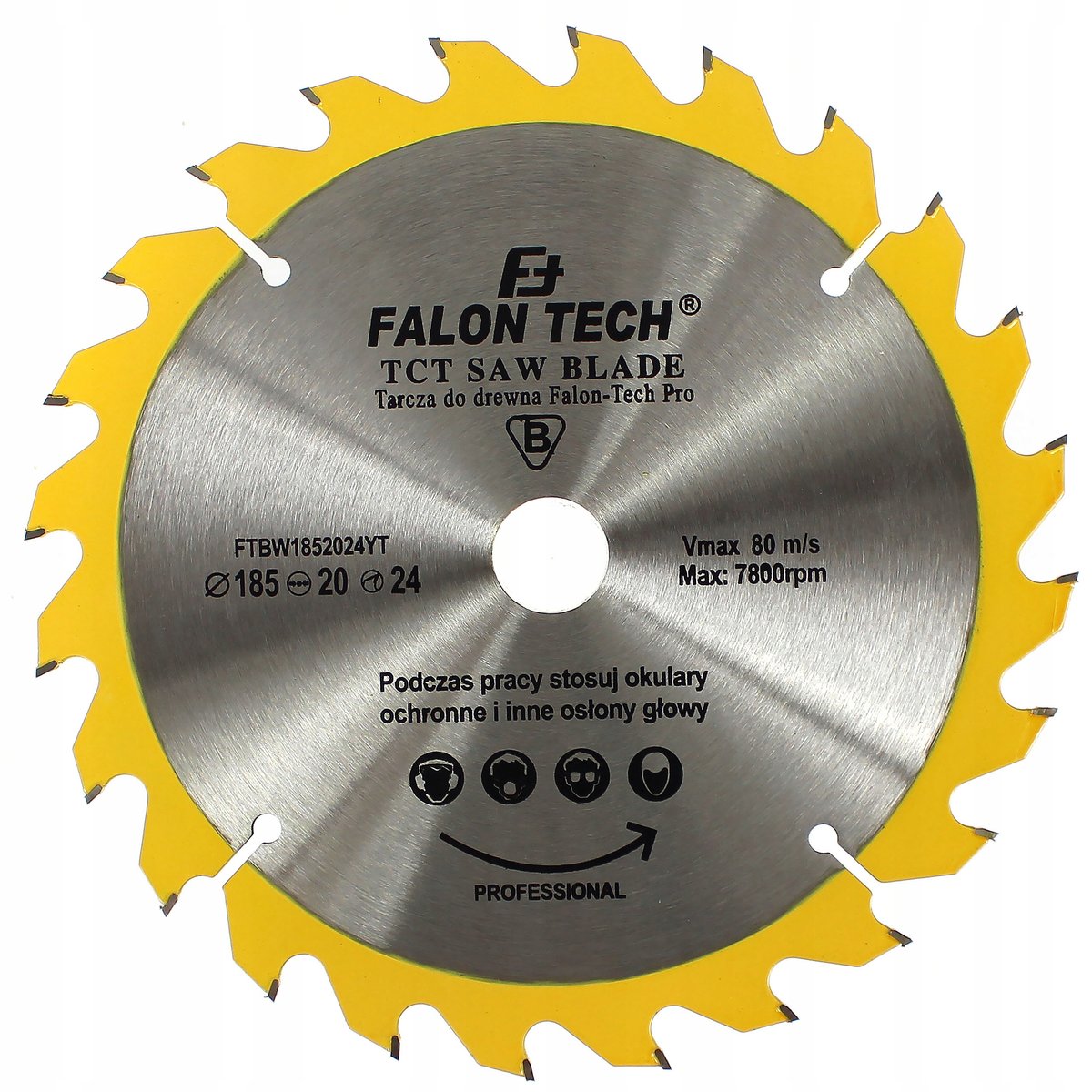 TARCZA DO CIĘCIA DREWNA WIDIA 185 / 20 T24 PRO - Falon-Tech | Sklep EMPIK.COM