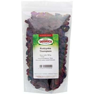 Targroch, Rodzynki Thompson bez konserwantów, 500 g - Targroch | Sklep EMPIK.COM