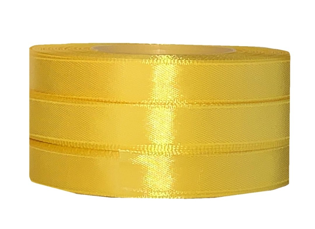 Tasiemka satynowa 12 mm Cytryna 8011 (32mb) - Importer Kufer Spółka z o.o. | Sklep EMPIK.COM