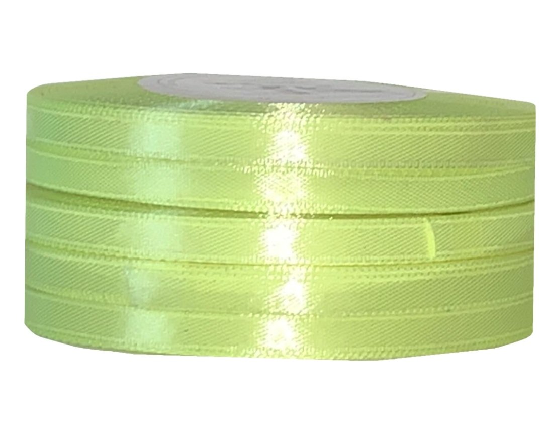 Tasiemka satynowa 12 mm Limonka 8077 (32mb) - Importer Kufer Spółka z o.o. | Sklep EMPIK.COM