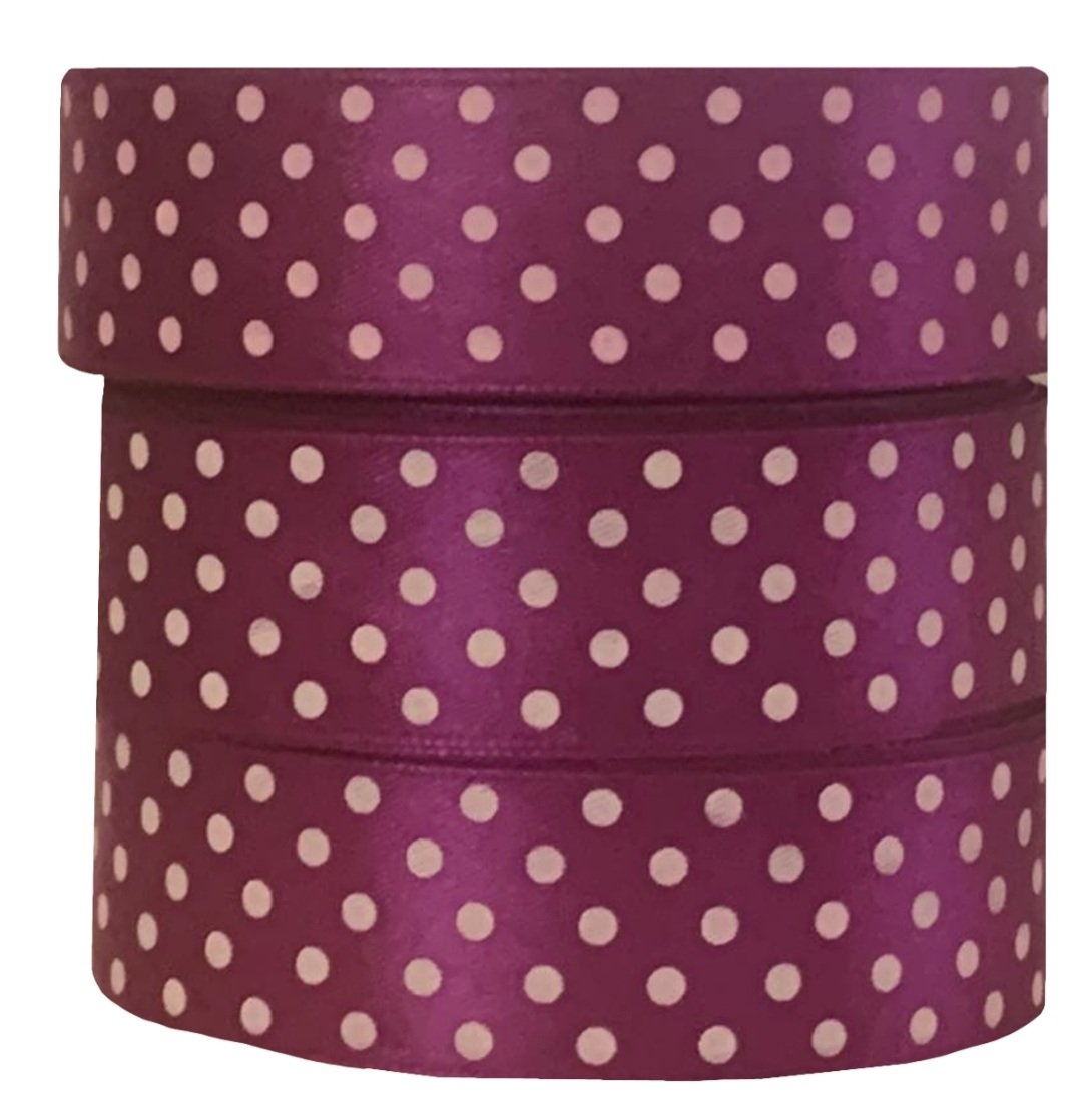 Tasiemka Satynowa Kropki 12 Mm (22Mb) 6123 - Importer Kufer Spółka z o.o. | Sklep EMPIK.COM