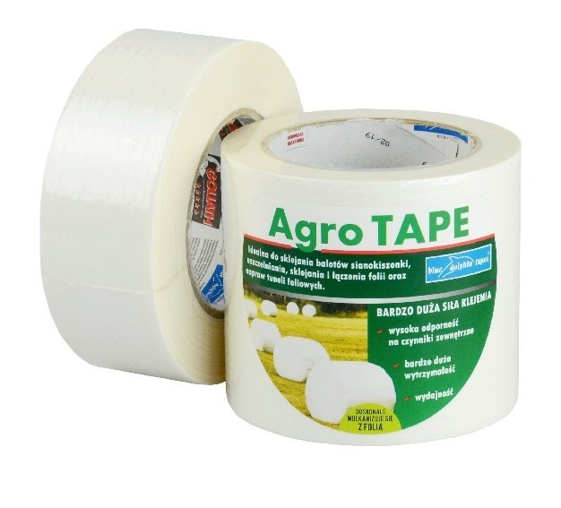 TAŚMA AGRO TAPE DTPR (W) 100mm x 25m (1/12) BLUE DOLPHIN - BLUE DOLPHIN ...