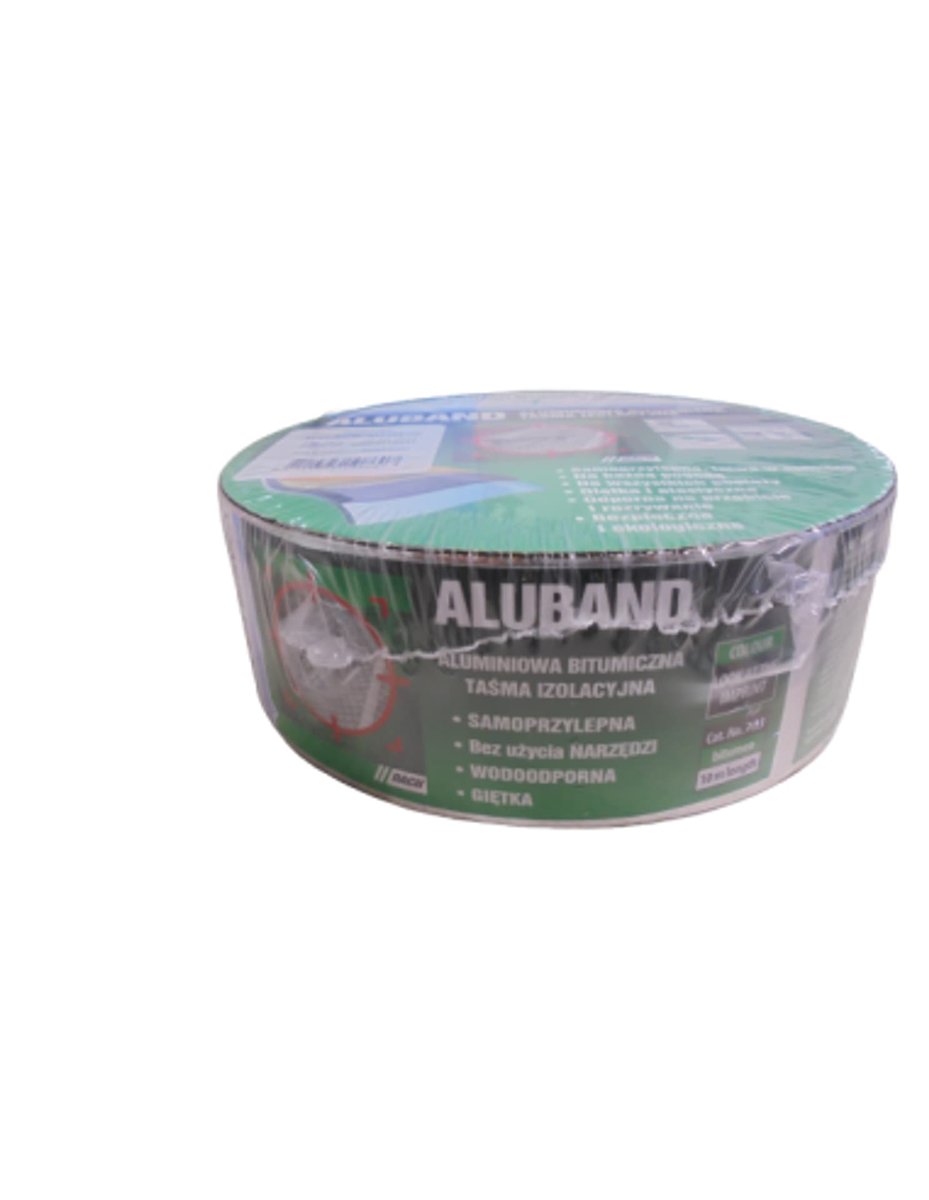 Taśma dekarska aluminiowa ALUBAND kolor ALUMINIOWY 10cmx10m - Inna ...