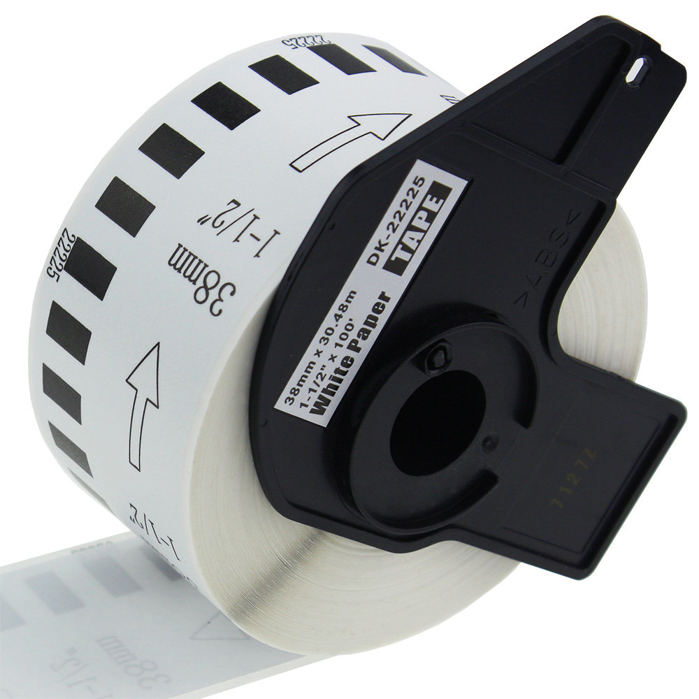 Taśma etykiet do Brother DK-22225 38mm 30,48m uchw - etykiety-sklep ...