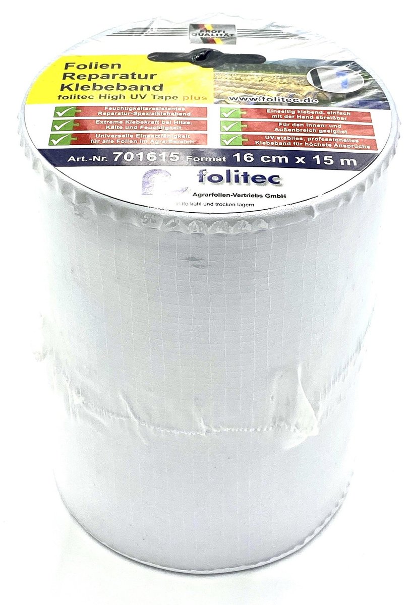 Taśma folitec High UV plus taśma naprawcza - 16 cm/15 m - Euroflora ...