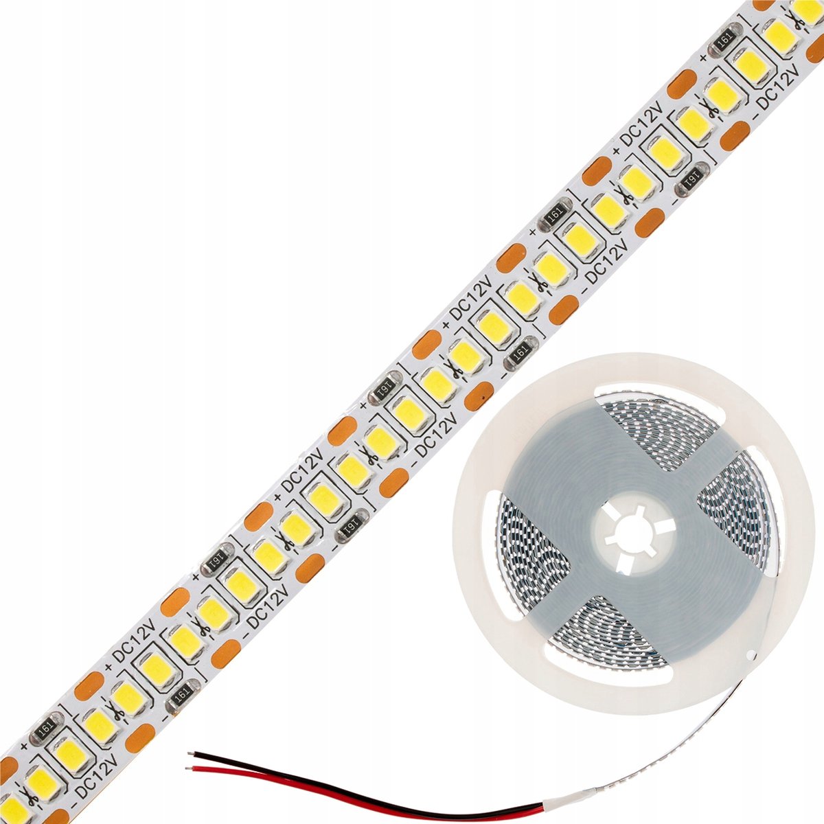 Taśma Led Pasek 12V 120W 1200Led 2835 Neutralna 10Mm 5M - Inna marka ...
